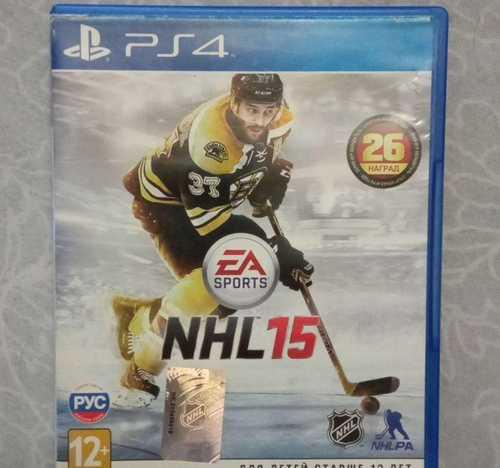 Игра NHL 15 русская версия для PS 4