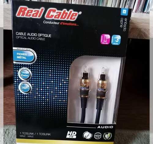 Оптический кабель Real Cable 0,8м High Speed