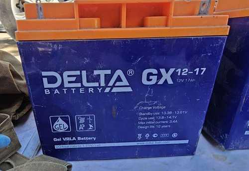 Аккумулятор delta GX 12-17