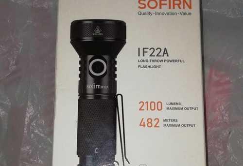 Фонарик Sofirn IF22A светодиодный 21700 USB C 3A S