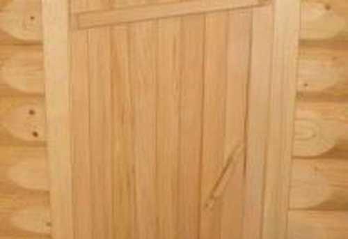 Дверь деревянная (сосна) Ласточкин хвост 1800х700