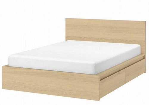 Кровать IKEA 180 200 Мальм