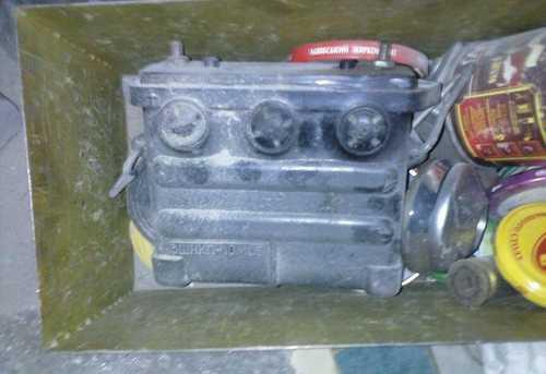 Старый аккумулятор отфонаря 3шнкп-10М05 советского