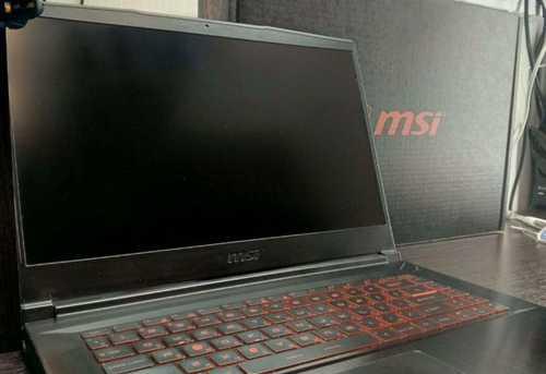 Игровой ноутбук MSI GF65
