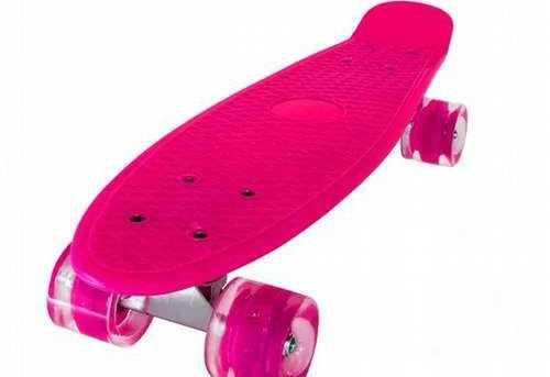 Penny board 22" Ренни борд розовый новый