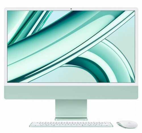 Моноблок Apple iMac 24 2023 (mqra3), 8/256 гб, зеленый (гравировка)