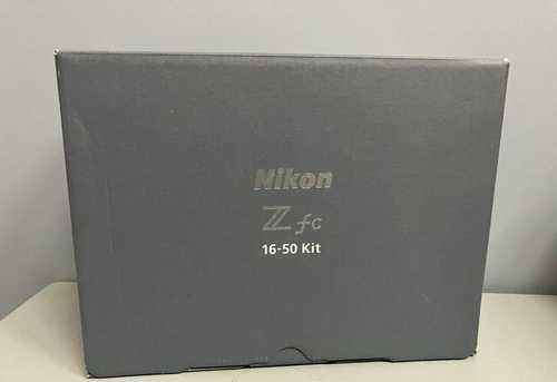 Новый Nikon Z fc Kit DX 16-50mm f/3.5-6.3 VR