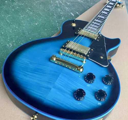 Электрогитара Gibson les paul blue burst