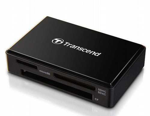 Карт-ридер Transcend RDF8 USB3.1 (TS-rdf8k2), черн