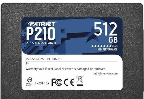Внутренний SSD-накопитель 512Gb patriot #327113