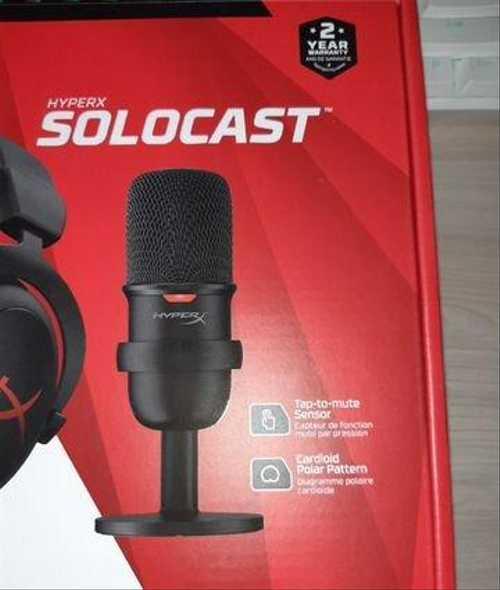 Студийный микрофон HyperX SoloCast