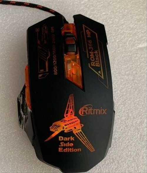 Игровая мышь ritmix rom-366mp