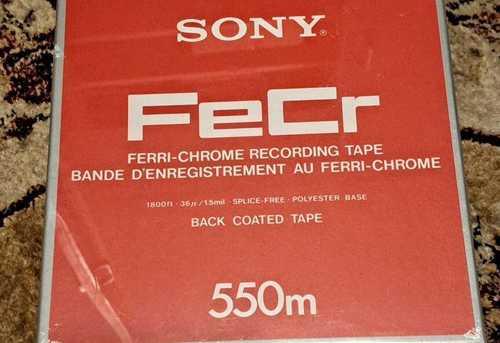 Магнитная лента (катушка) Sony FeCr, Не вскрытая