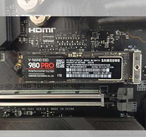 Ssd m2 nvme 1tb samsung 980 pro