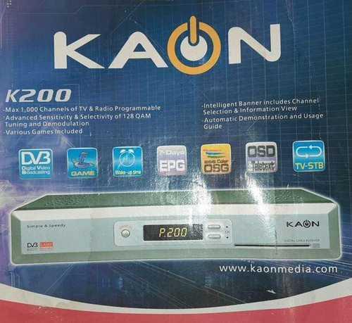 Цифровая тв приставка kaon K200