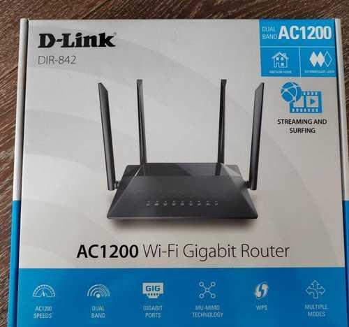 Wi-Fi роутер D-link AC 1200