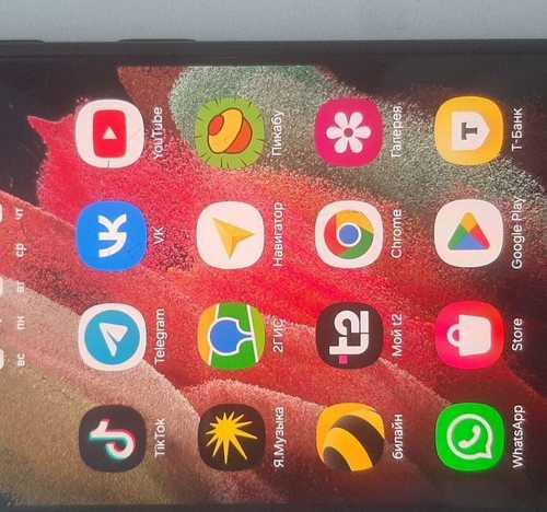 Дисплейный модуль samsung s21
