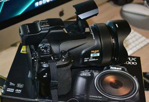 Nikon Компактный фотоаппарат Coolpix P1000, черный