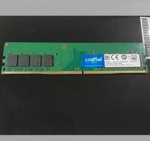 Оперативная память ddr4 8gb crucial 2400