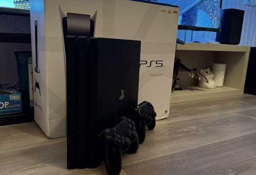 Sony PS4 PRO + игры + подписка