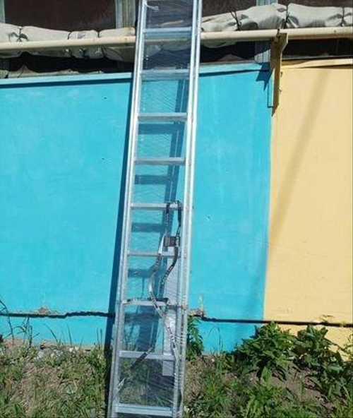 Лестница 2x11 алюминиевая для дачи