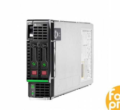 Лезвие HP BL460c Gen8 2xE5-2630 128GB, P220i