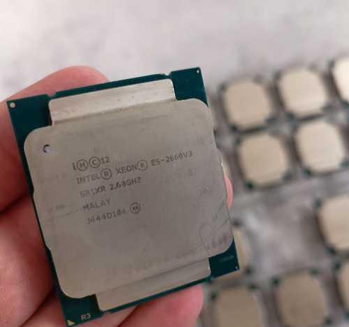 Процессор xeon e5 2660 v3