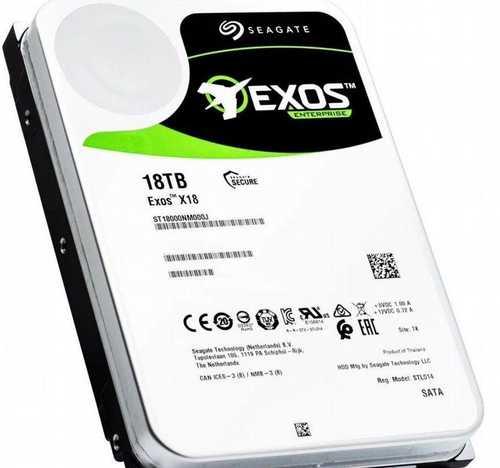 Жесткий диск Seagate Exos X18 ST18000NM000J 18TB