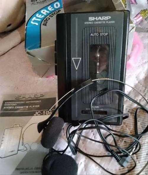 Аудиоплеер кассетный Sharp JC-105(BK)