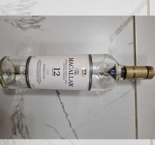 Бутылка стеклянная macallan