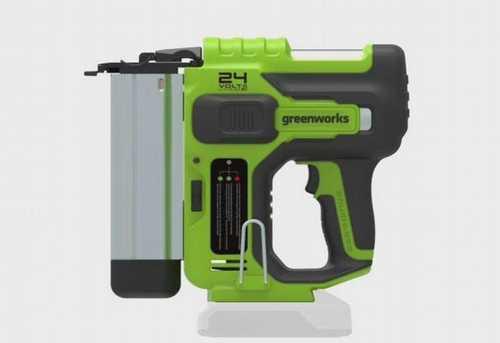 Нейлер аккумуляторный Greenworks GD24BN, 24V, без