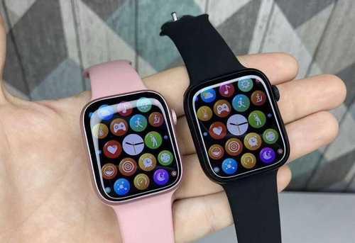 Apple watch 8 45мм Black/Gold/Pink
