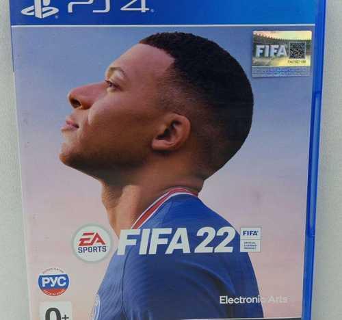 Игровые диски. Sony Playstation 4 FIFA 22