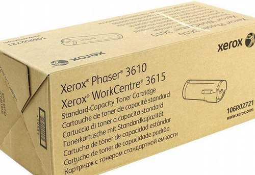 Картридж Xerox 106R02721