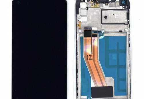 Модуль для Samsung Galaxy M11 черный с рамкой