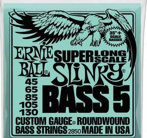 Ernie ball 2850 струны для бас-гитары