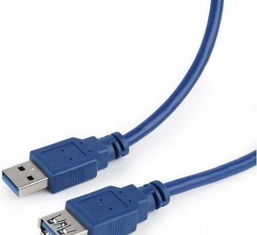 Filum Кабель удлинитель USB 3.0, 1.8 м., синий, ра