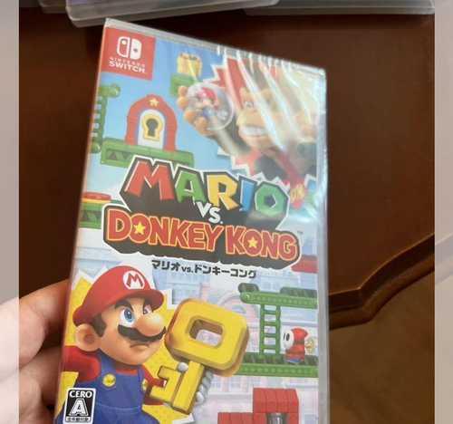 Mario vs Donkey kong switch новый