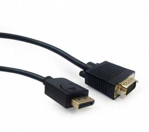 Cablexpert Кабель DisplayPort-VGA, 1,8м, 20M/15M