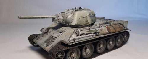 Модель танка Т-34/76 чтз