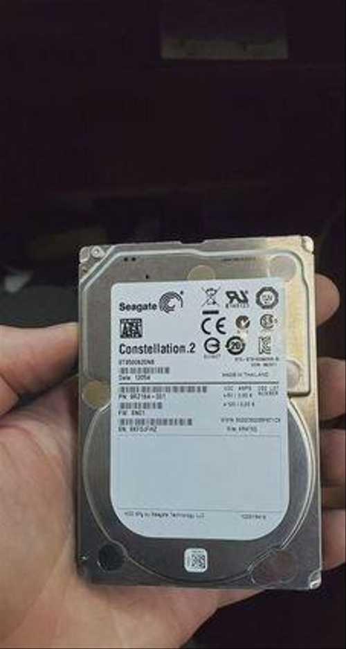 Жесткий диск 500GB (ST9500620NS) есть bad блоки