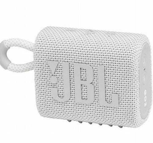 Беспроводная акустика JBL Go 3 White