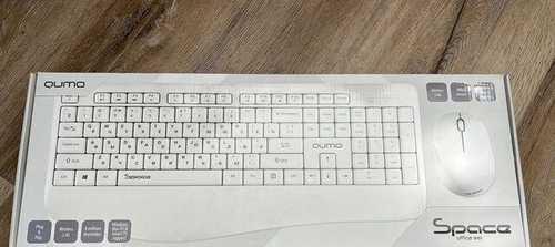 Клавиатура и мышь Qumo Space office set
