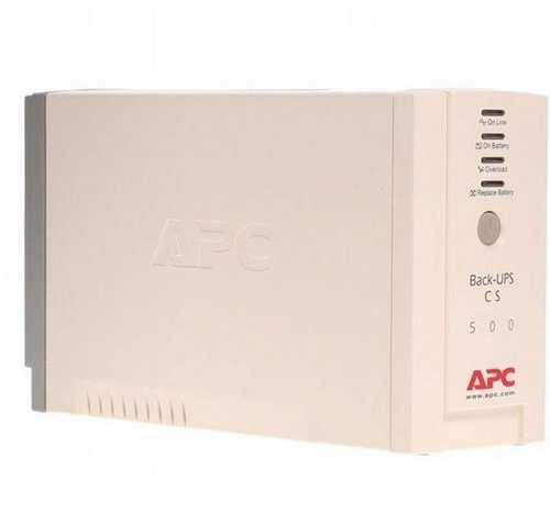 Б/у ибп APC Back-UPS CS 500, нужна замена аккум-ра