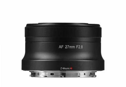 Объектив 7Artisans 27mm f/2.8 AF Nikon Z