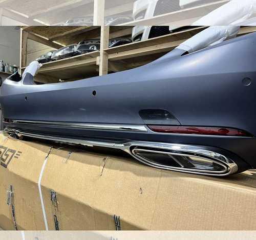 Задний бампер Maybach x222 рестайлинг