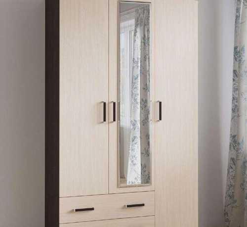Шкаф комбинированный Лагуна с зеркалом