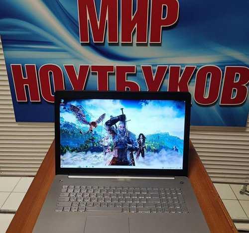 Игровой Asus 17" IPS / 16gb /4gb GTX 850m / 8ядер