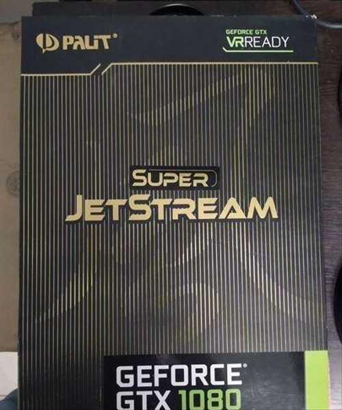 Palit GTX 1080 super jetstream 8Gb с гарантией