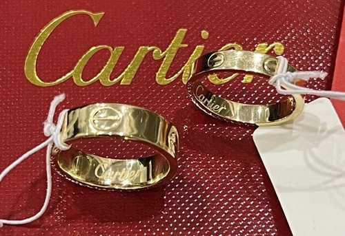 Золотое кольцо Cartier